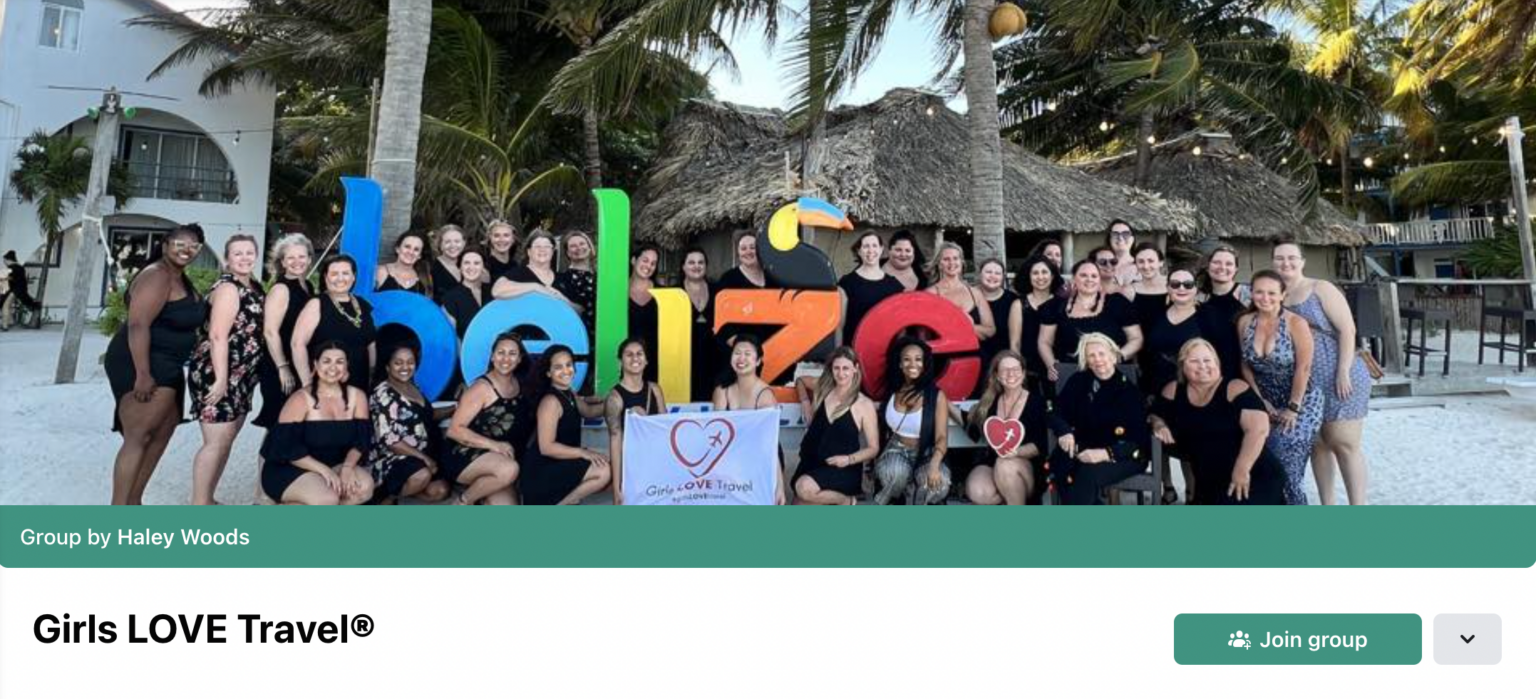 % The Best Women Travel Groups on Facebook