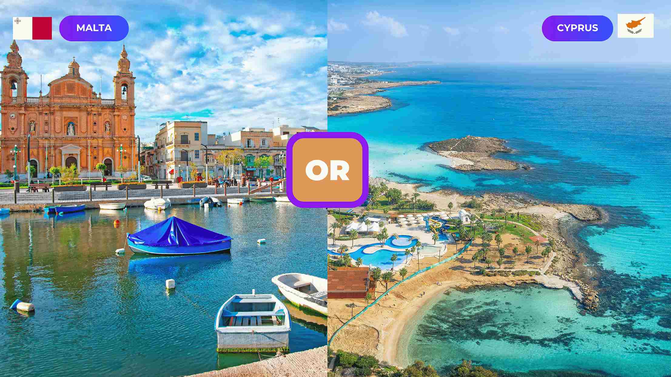 Malta vs Cyprus: Which One to Visit for Winter Escape?